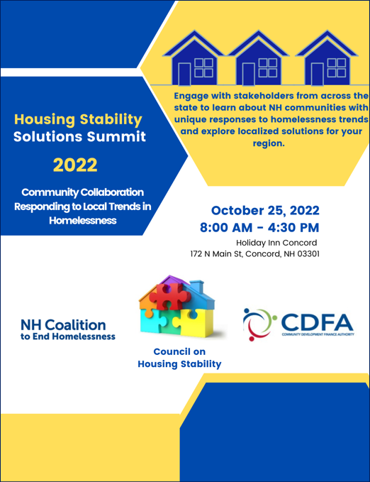 Housing Stability Solutions Summit - 10/25/22 - New Hampshire Housing